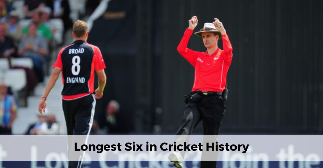 Top 10 Longest Sixes in Cricket History: Power Hitting Moments