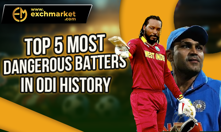 Top 5 Most Dangerous Batters in ODI History - Inningsbreak